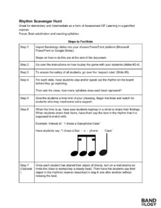 Rhythmic-Scavenger-Hunt- | Bandology